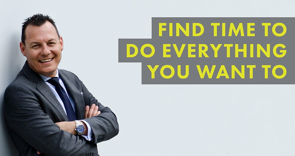 HOW TO FIND TIME TO DO EVERYTHING YOU WANT TO Spencer Lodge Sales 
